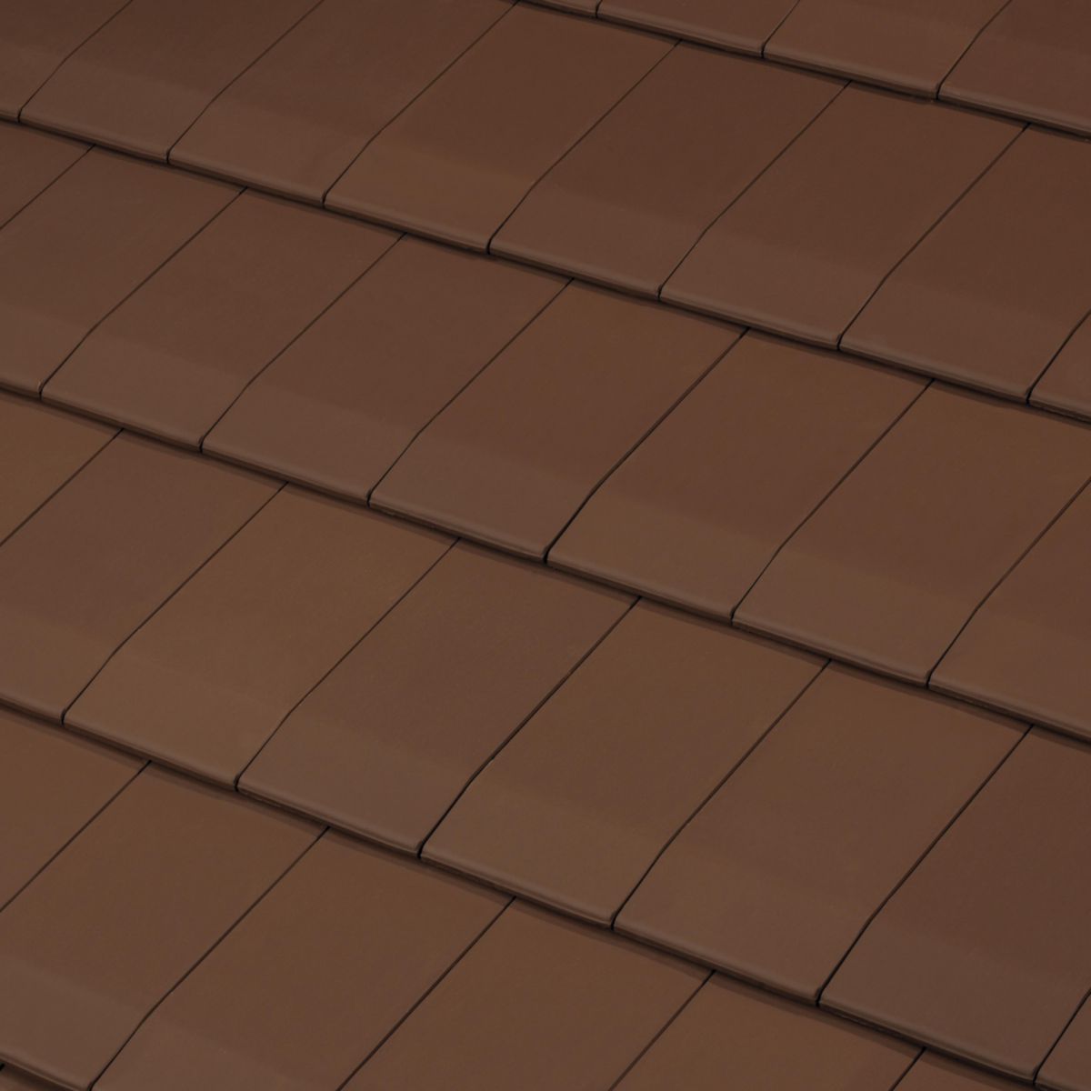 Demi-tuile Tuile grand moule du nord terre cuite Volnay PV 5VPV Brun ...