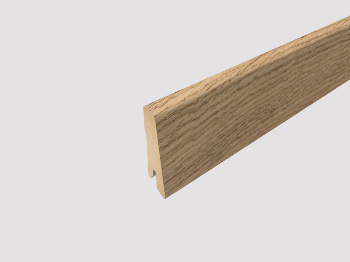 Plinthe sol stratifié L599 - pour EPL175 noyer Bedollo foncé - 17x60x2400 mm - EGGER
