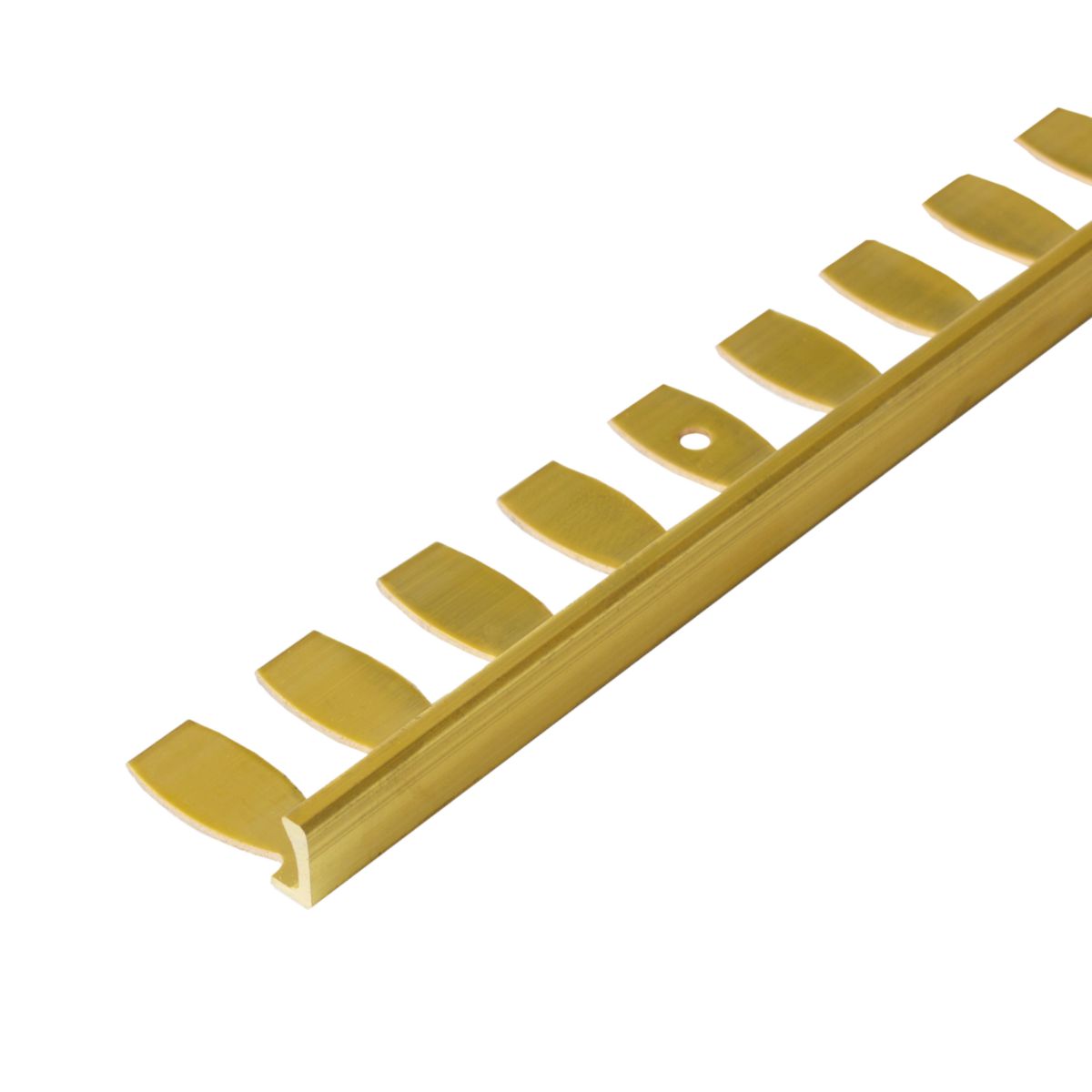 Profilé à cintrer Dural Z-Flex Durosol laiton naturel 10mm 2,5m DSM 100 ...