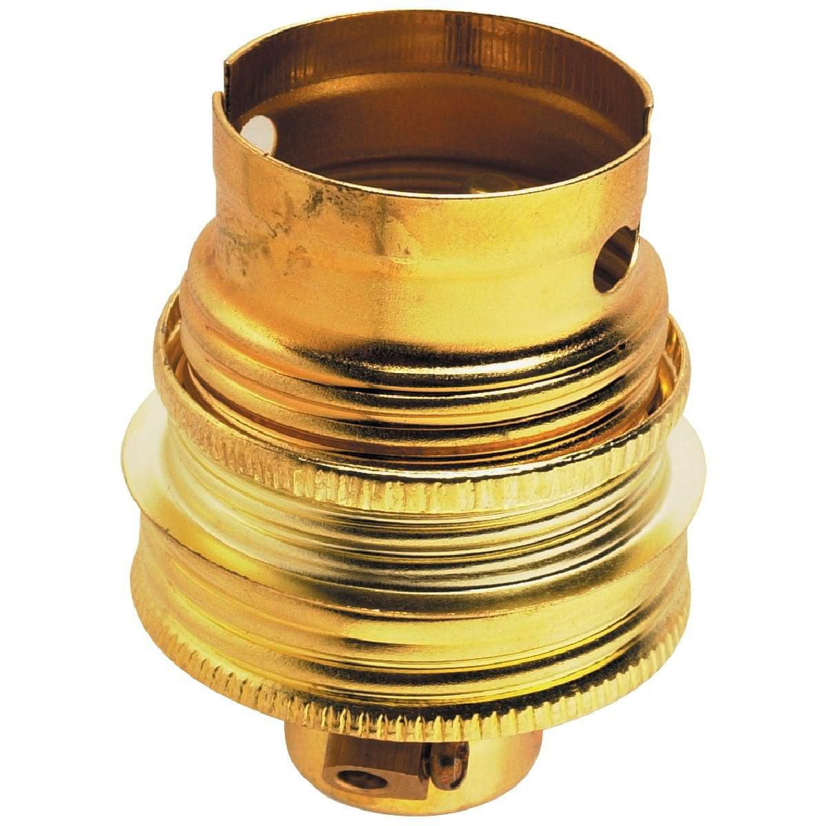 Douille double avec bague en acier laitonné et culot B22 97100 - LEGRAND