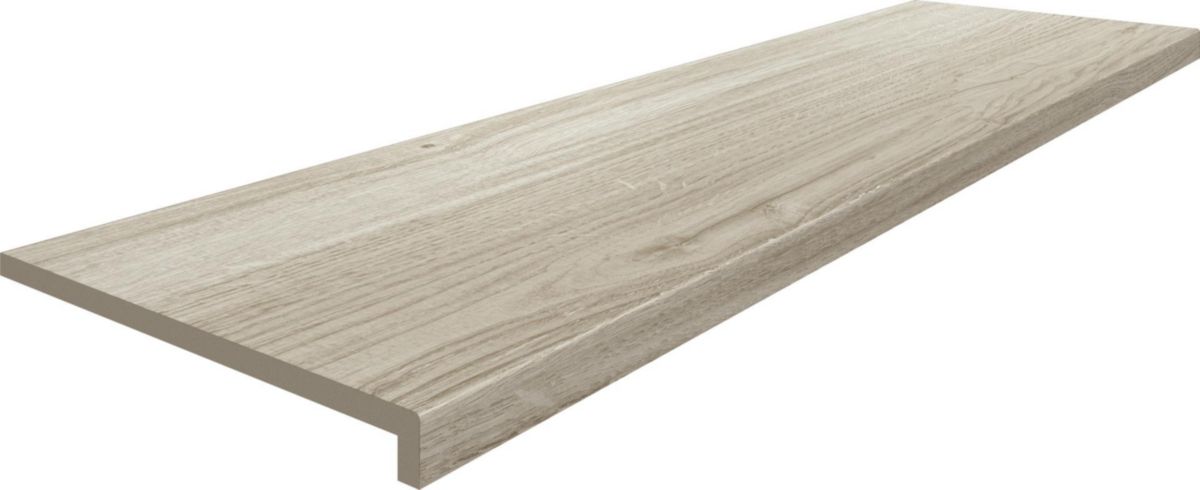 Carrelage de sol grès cérame émaillé Lakeview - bone mat - 23x120 cm - COLORKER