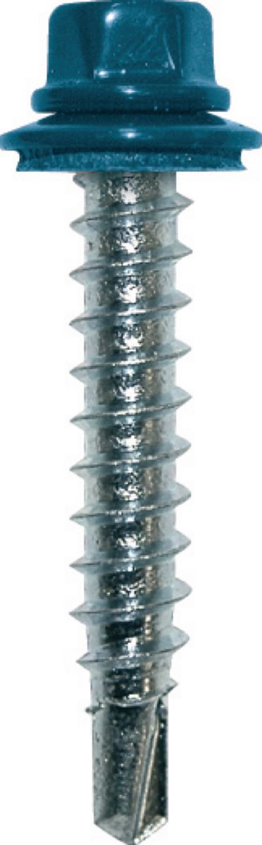 Vis ColorVis bois 6,5x38mm RAL 5008 sachet de 100 Réf: 551029008 - ETANCO