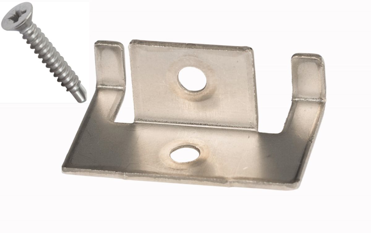 Clip début et fin compatible REVERSIL sachet de 10 - SILVADEC