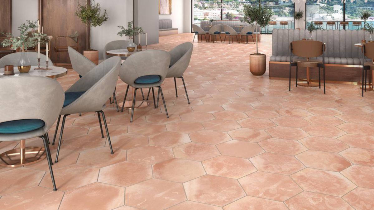 Carrelage intérieur Hacienda - grès cérame émaillé - ton Cotto - 35 ...