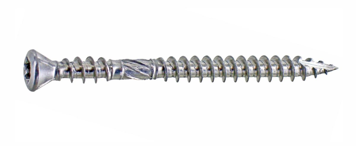 Vis terrasse Etoile double filet inox A2 5x60 boite de 200 Réf ...