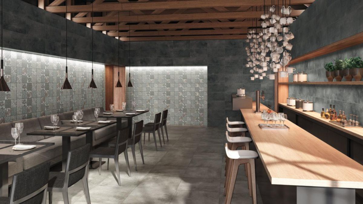 Carrelage effet pierre Glade - grès cérame rectifié - beige mat - 59 ...