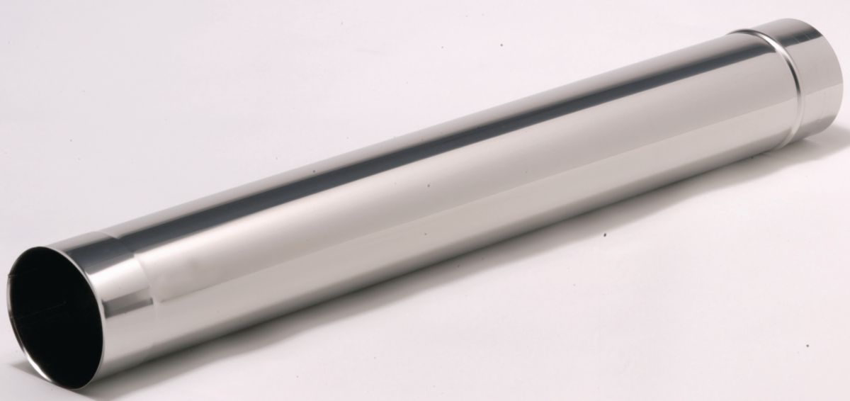 Tuyau rigide Inox 304 diamètre : 200 Lg : 1000 mm Tous combustibles réf ...
