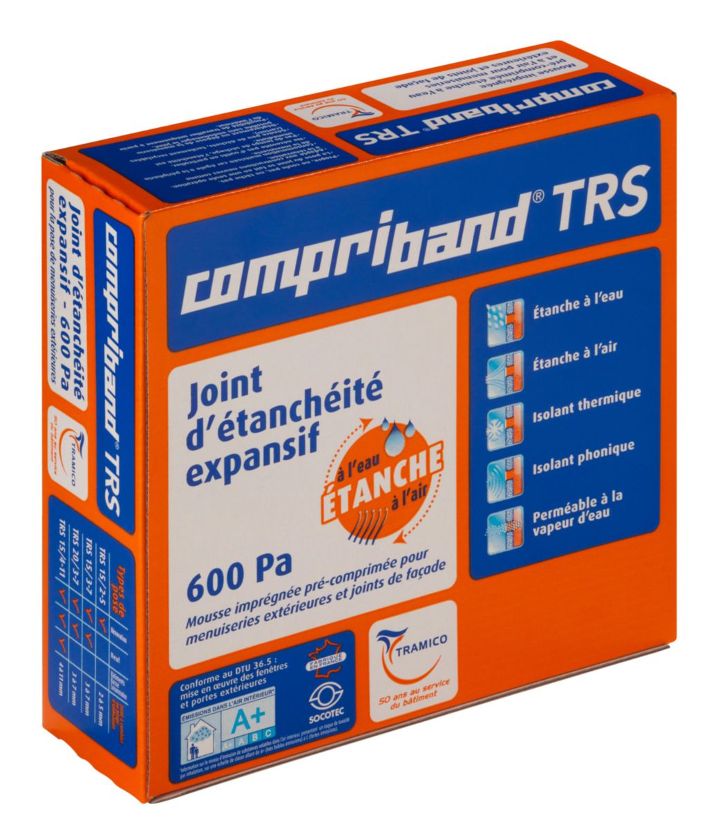Joint d'étanchéité thermo-acoustique Compriband TRS - mousse ...