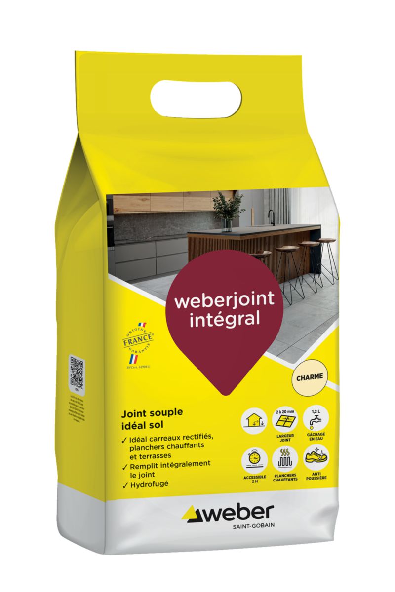 Weberjoint Intégral charme J01 5 kg Réf. 11101842 - WEBER
