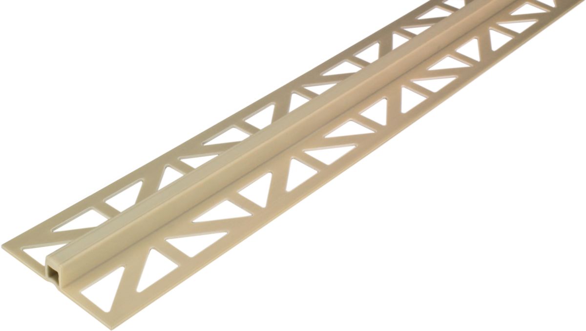 Joint de rupture PVC pour sol et mur à coller Dural Duraflex beige 10mm ...