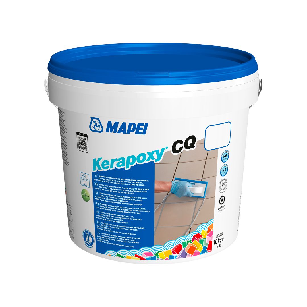 Joint époxy bi-composant Kerapoxy CQ 111 gris argent kit de 3kg - MAPEI