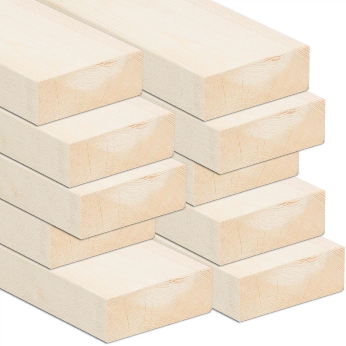 Madrier Sapin/Epicéa non traité 75x200mm longueur 6,50m