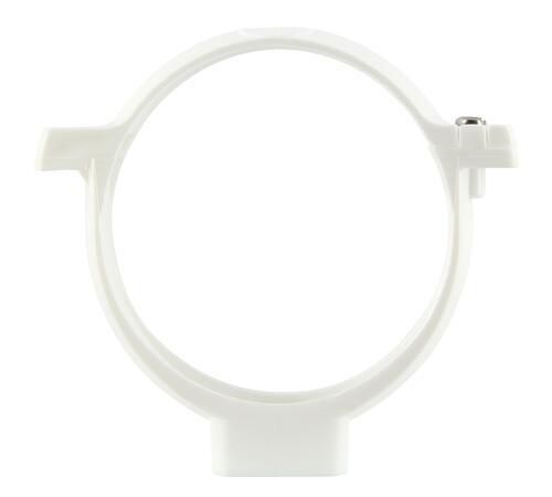 Collier à bride blanc pour descente diamètre 80mm Réf. CORGTB - NICOLL