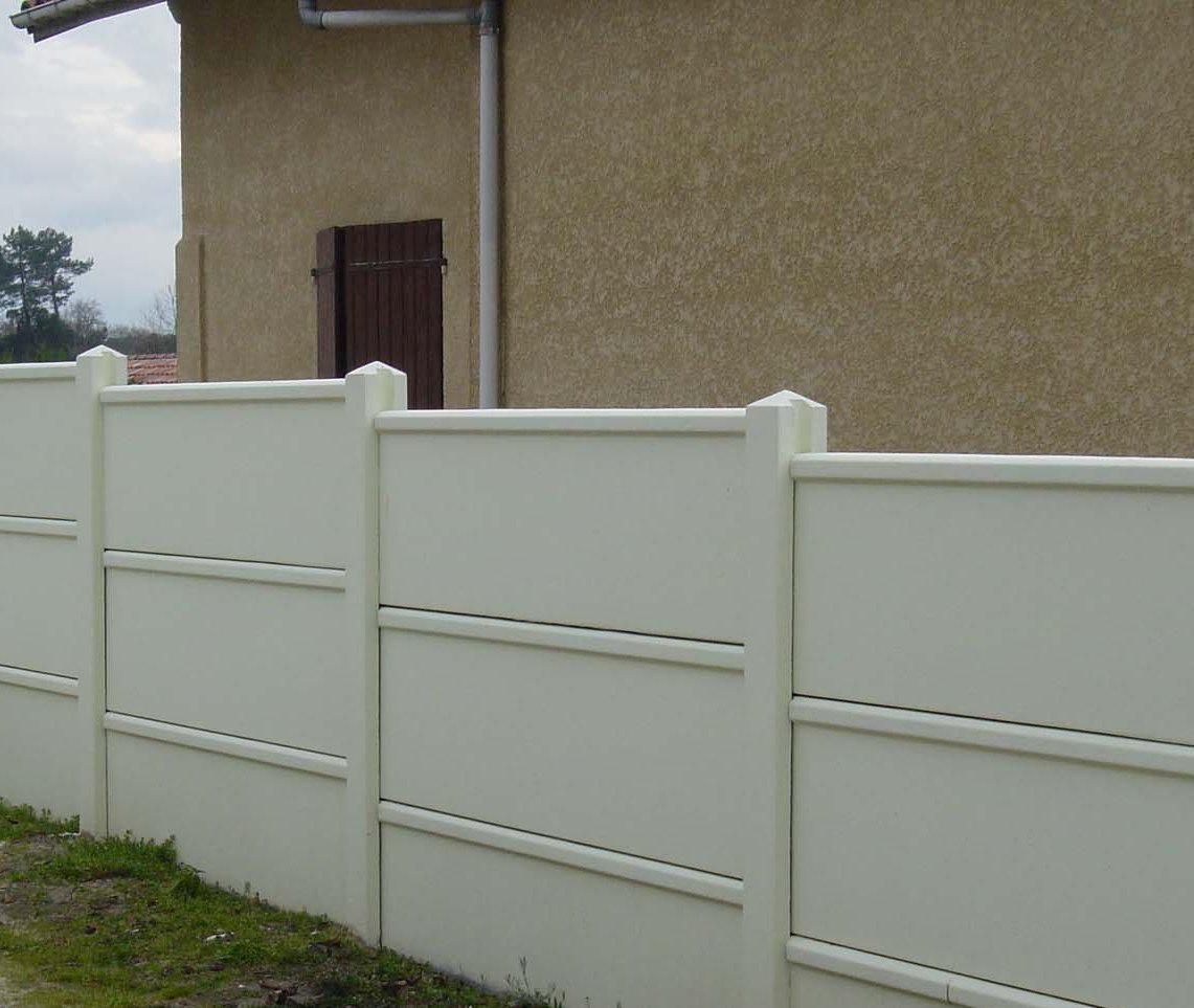 Murette de 0,50 demi-chaperon incorporé 50x3,3x192cm - DAULOUEDE