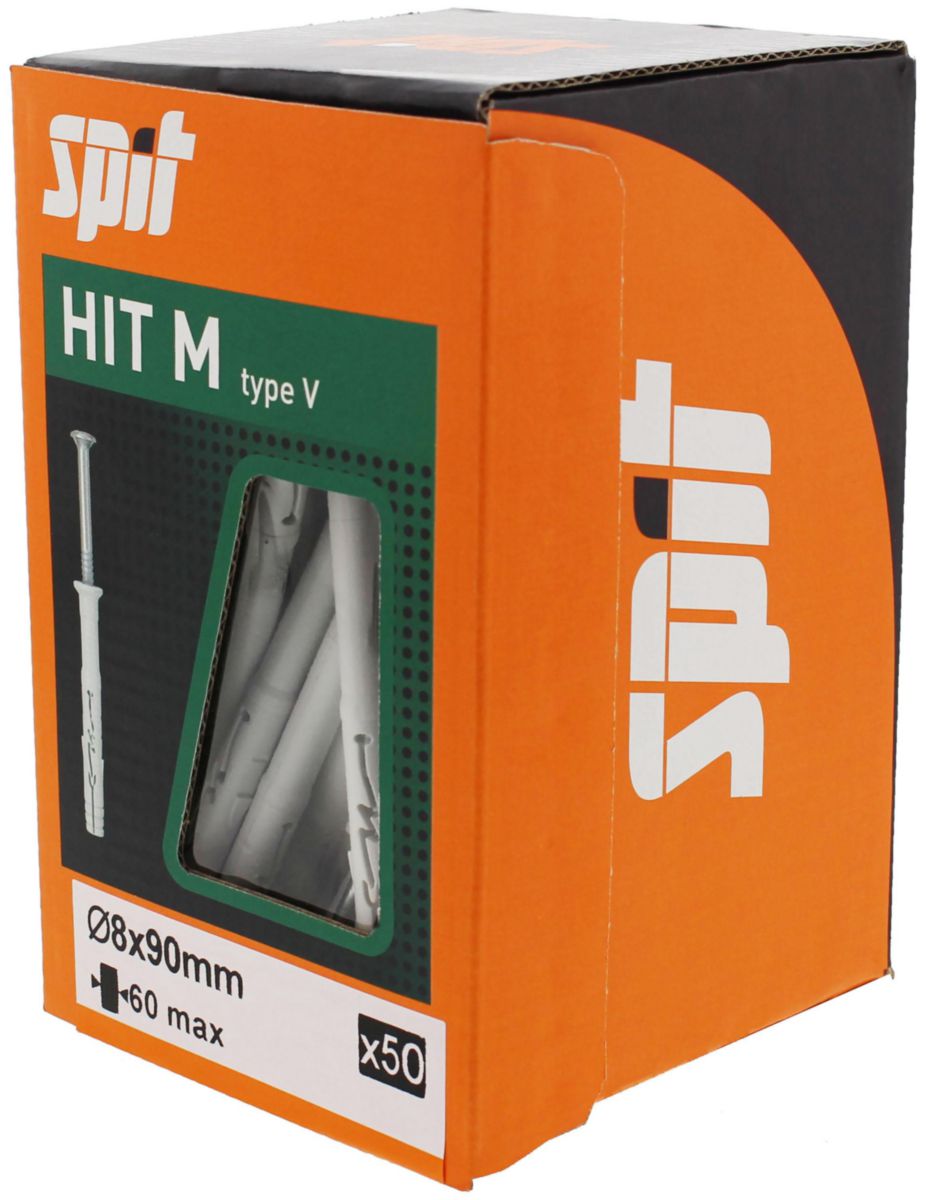 Cheville HIT M 8-90/60V boîte de 50 réf. 060096 - SPIT