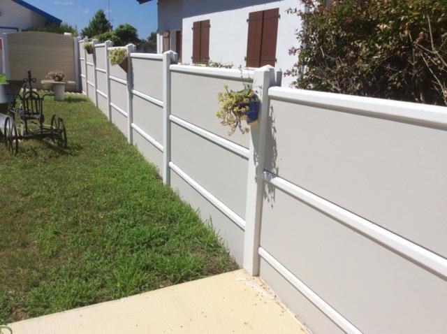 Murette de 0,50 demi-chaperon incorporé 50x3,3x192cm - DAULOUEDE