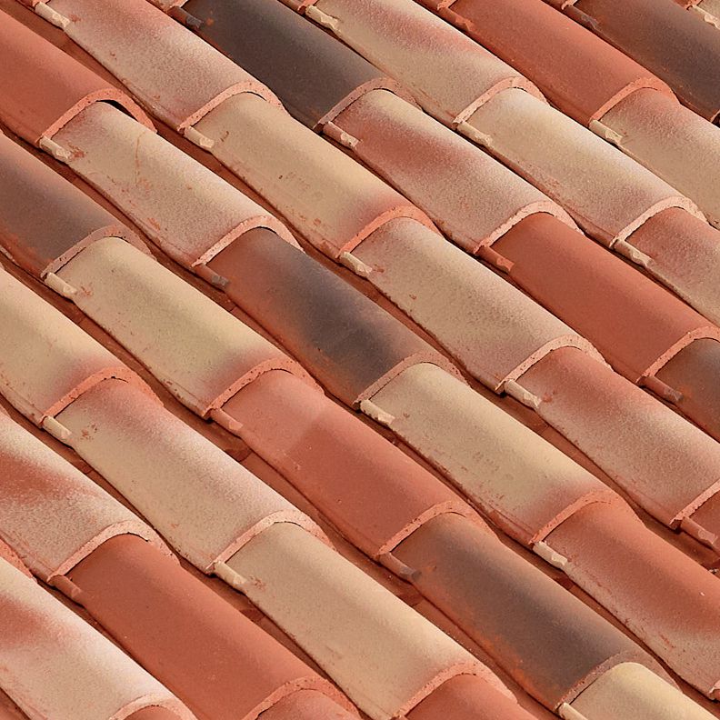 Tuile Canal'trad tierce Tégula 40 terre cuite terroir 400x170 mm - TEGULA