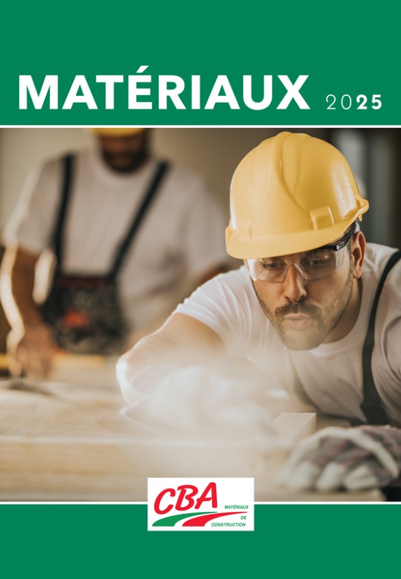 Catalogue Matériaux et Outillage 2025 - CBA Matériaux | CBA Materiaux